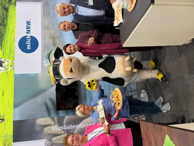 100 Jahre Grüne Woche in Berlin – Milch NRW präsentierte die ...