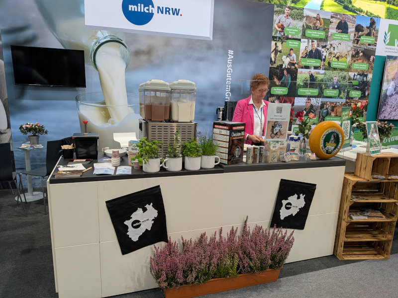 100 Jahre Grüne Woche in Berlin – Milch NRW präsentierte die ...